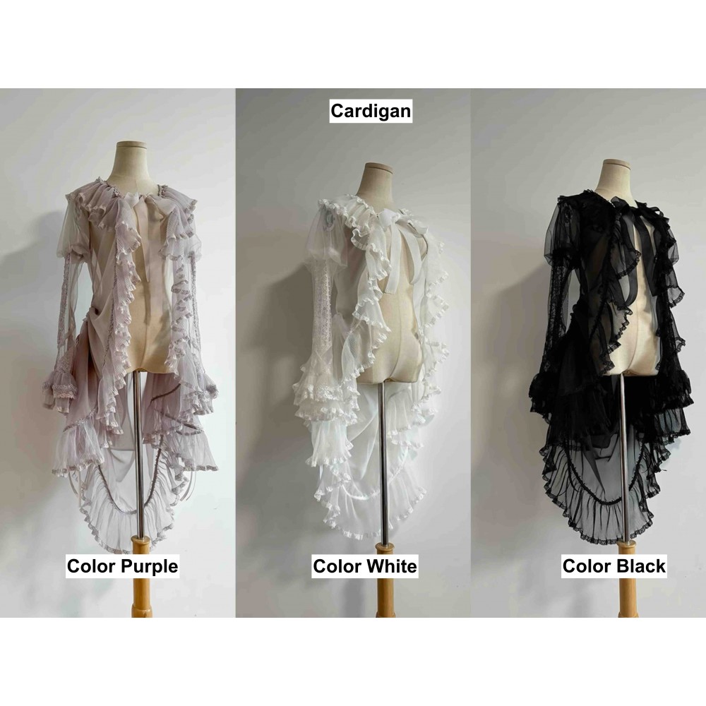 Rainfall Lilac Gradient Purple Classic Lolita Dress By Miracles (MRC01)