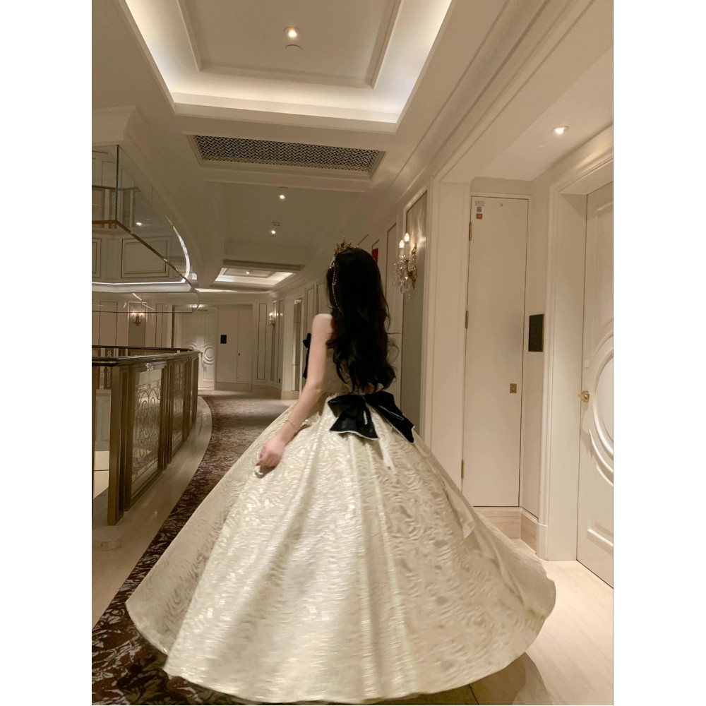 Moonlit Crown Princess Gown Dress (EG03)