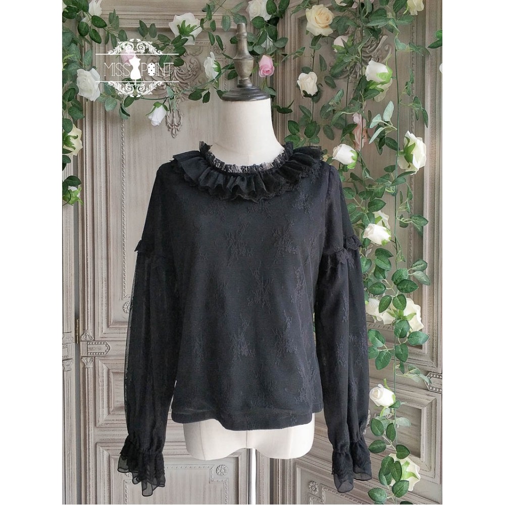 Mrs Jennifer Lace Lolita Style Blouse (YD02)