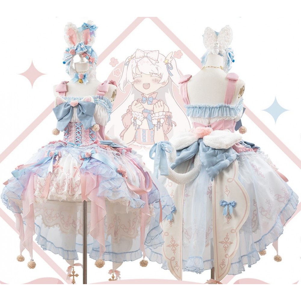 Magical Girl Descent Plan Sweet Lolita Outfit by FelinaeCookieLolita (FC01)